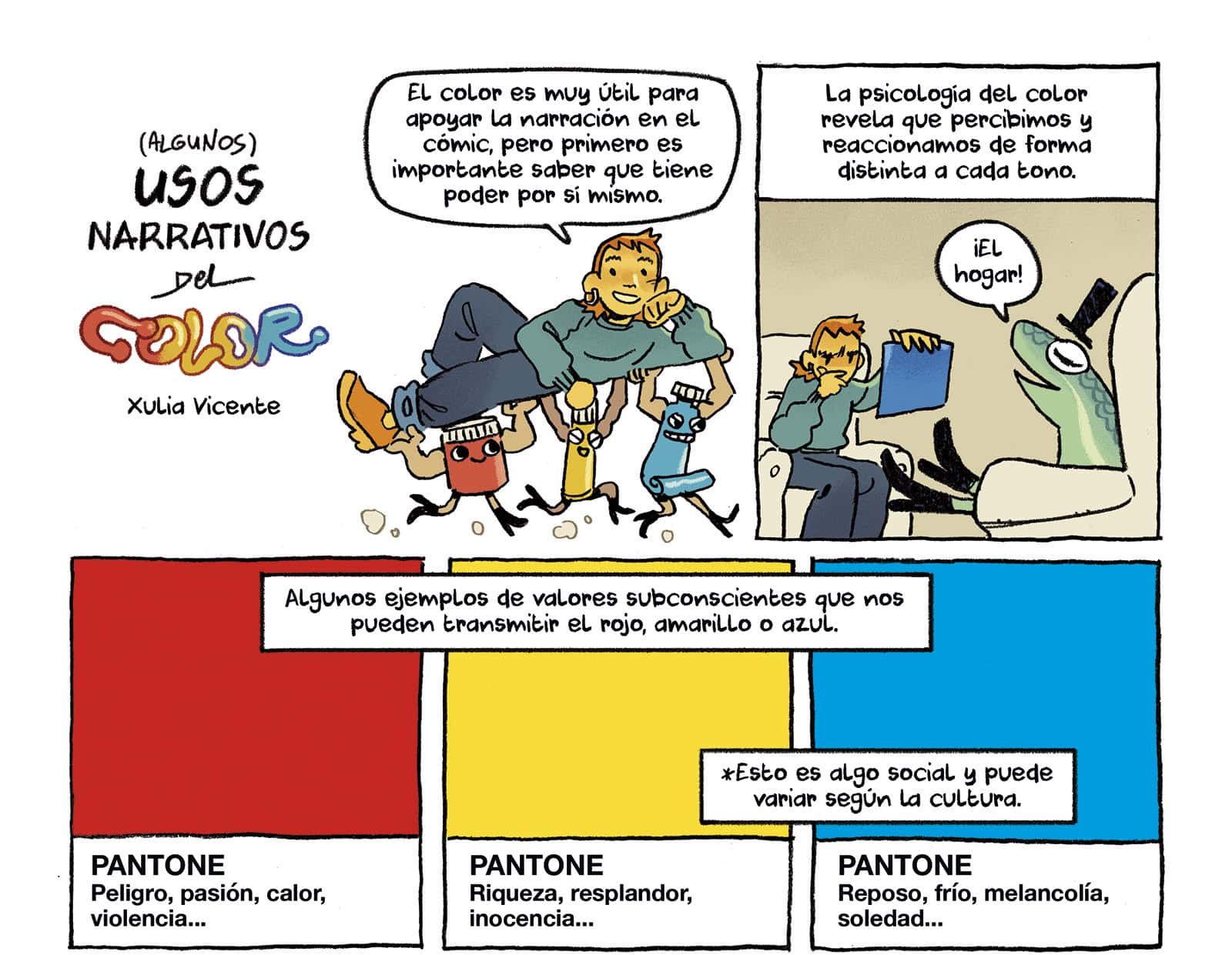 El color como herramienta narrativa - Grafito Editorial